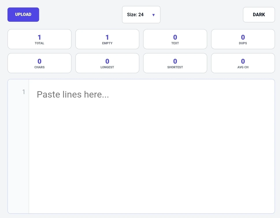 Line Counter - Free Online Line Counter Tool 2026